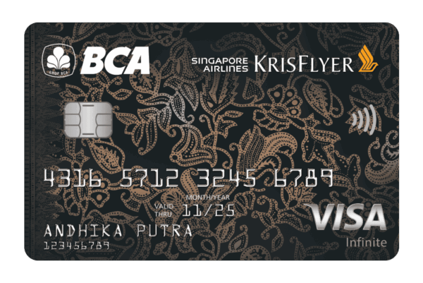 Kartu Kredit BCA Singapore Airlines KrisFlyer Infinite VISA - Qoo Media