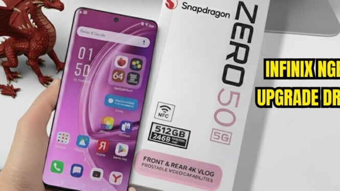 Infinix Zero 50 5G: Spek Flagship Harga 5 Jutaan, Buktikan Naik Kelas ...