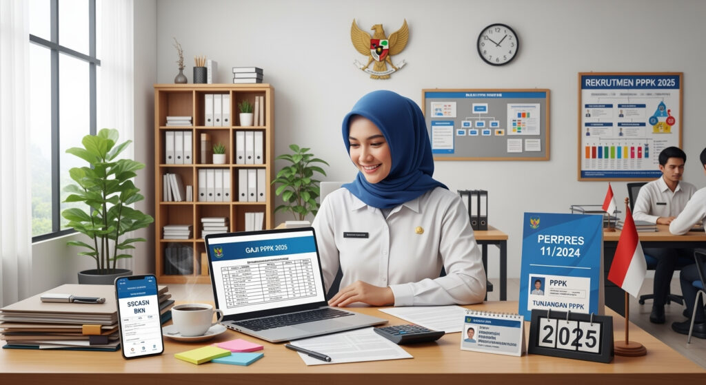 Gaji PPPK Paruh Waktu 2025, Rincian 17 Golongan dan Cara Hitung ...