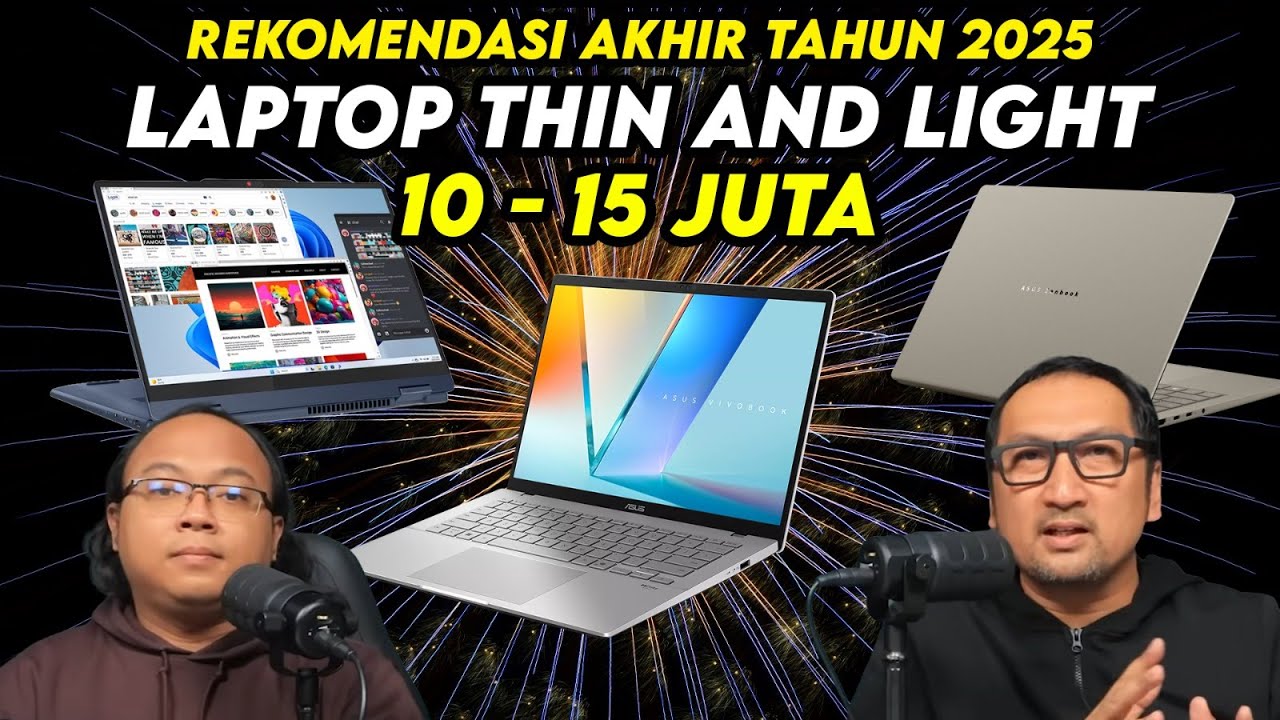 Rekomendasi Laptop Tipis dan Ringan Harga 10-15 Juta Rupiah Terbaik ...