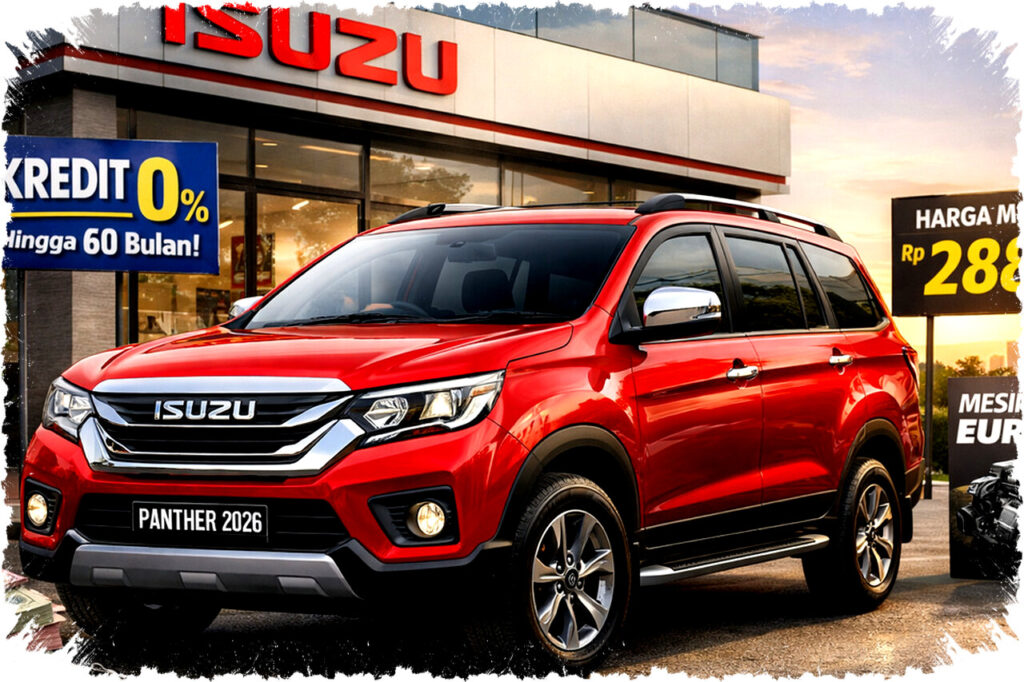 Isuzu Panther Reborn 2026: Harga Mulai Rp 288 Juta, Kredit Fleksibel ...