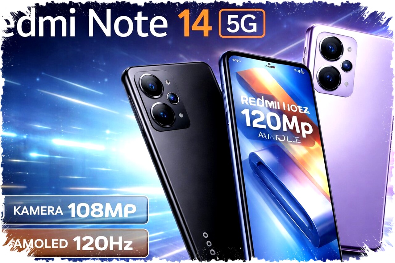 Redmi Note 14 5G 2026 Ungkap Kamera 108 MP dan Layar AMOLED 120 Hz ...