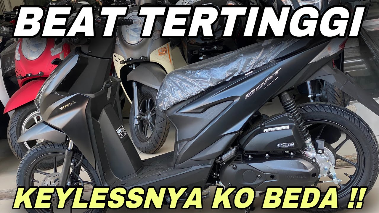 Skutik Harian Makin Canggih, Honda Beat 2026 Deluxe Keyless Blue ...
