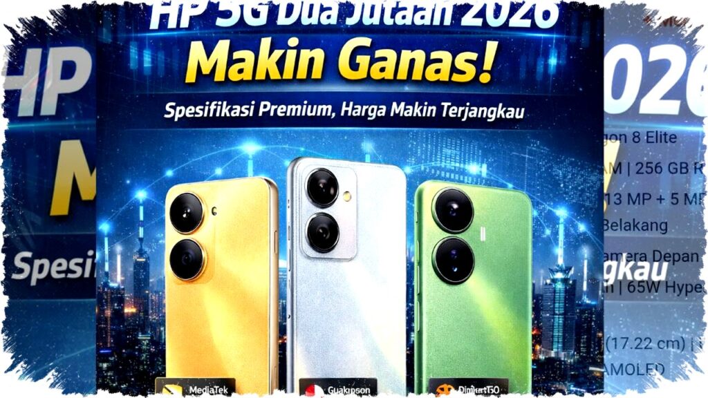 HP 5G Rp2 Jutaan 2026 Makin Gahar dengan Layar AMOLED 120Hz dan ...