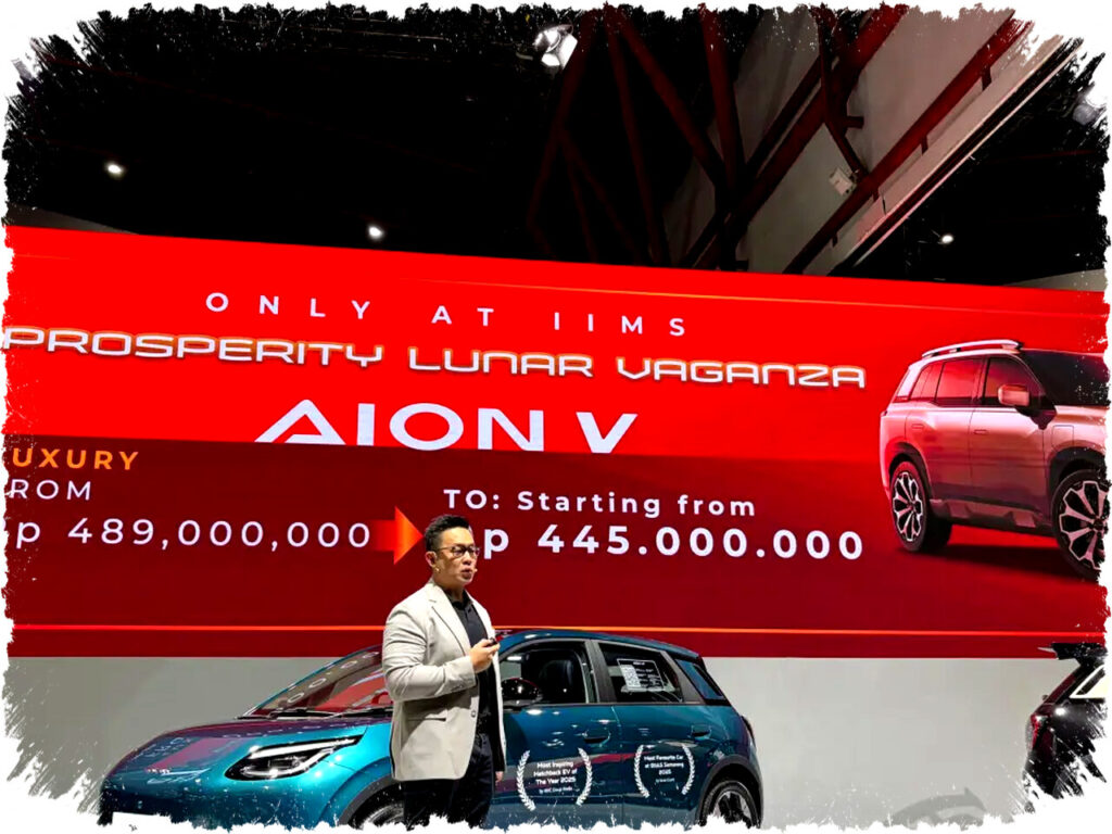 Harga AION V Luxury di IIMS 2026: SUV EV 600 Km Sekali Cas Rp445 Juta ...
