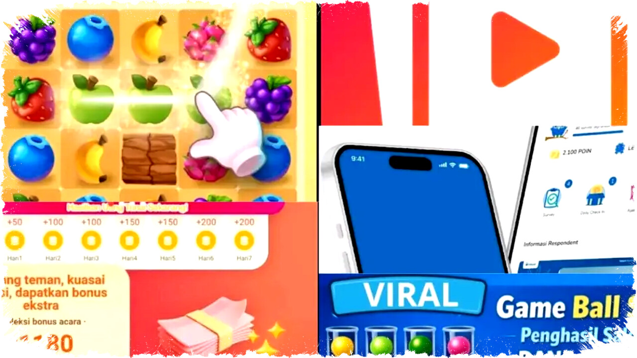 Gratis Tanpa Deposit! 5 Apk Terbaik Penghasil Hadiah dan Saldo Dana ...