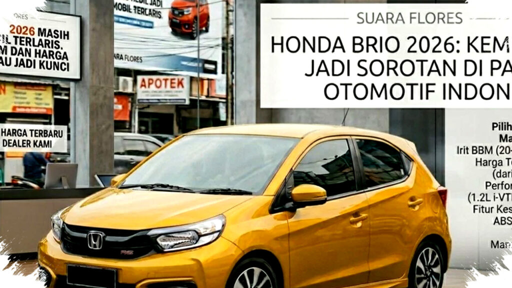 Harga Honda Brio 2026 Mulai Rp170 Juta, Murah Tapi Tetap Tak Tergeser ...