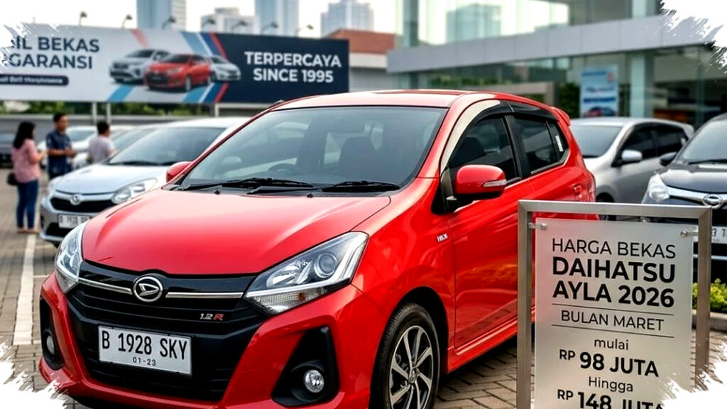 Harga Bekas Daihatsu Ayla 2026 Mulai Turun, Pasar Mobil Bekas Kian ...