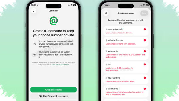 WhatsApp Mulai Tinggalkan Nomor Telepon, Kini Chat Bisa Dimulai Cuma ...