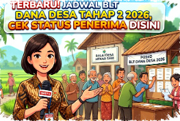 BLT Dana Desa Tahap 2 2026 Tak Cair Serentak, Cek Status Penerima Sekarang