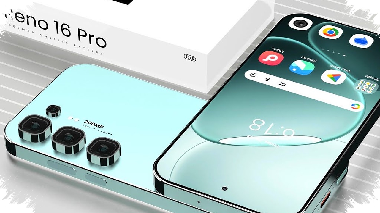 Oppo Reno 16 Pro Bocor di Rp10 Jutaan, Kamera 200 MP dan Baterai 7.000 ...