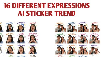 2 Prompt Gemini AI Untuk Stiker Zalo-Style, 16 Ekspresi Lucu Sekali ...