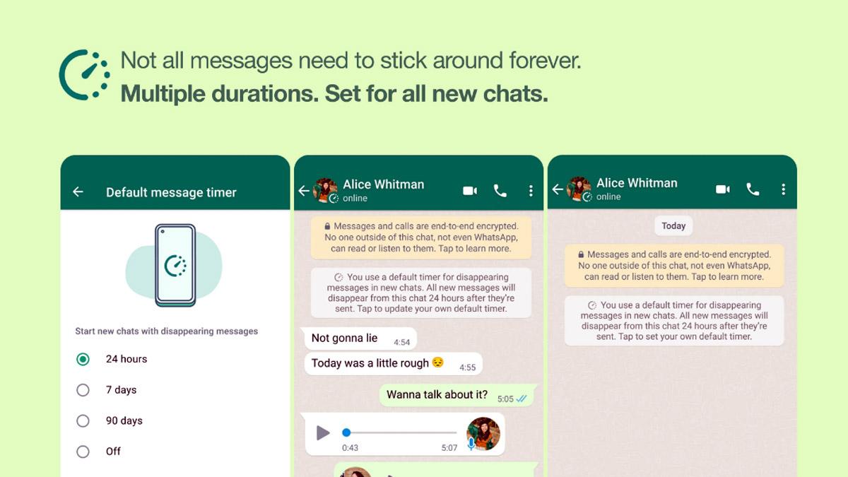 WhatsApp Uji Timer Pesan Hilang Setelah Dibaca, Chat Tak Langsung ...