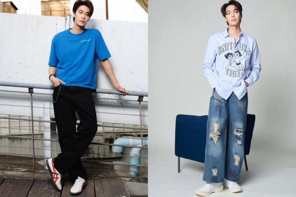 7 Mix And Match Sporty Sneakers Ala Dew Jirawat Yang Bikin Look Kasual ...