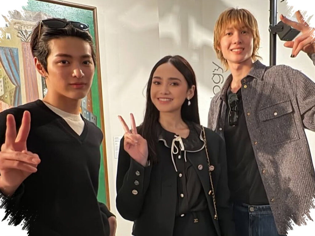 Syifa Hadju Berpose dengan Keonho dan Martin CORTIS, Momen yang Bikin ...