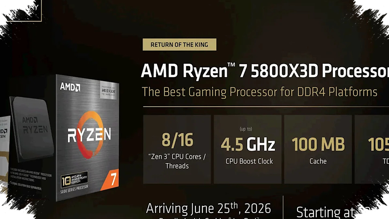 AMD Hidupkan Lagi 7700X3D Dan 5800X3D, Tapi Harga Bisa Jadi Masalah Besar