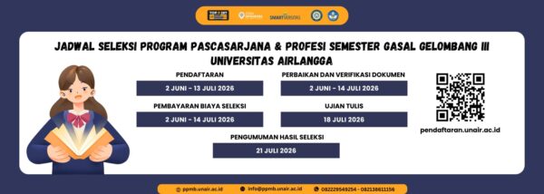 Pendaftaran S2 Dan Profesi Unair 2026 Dibuka, Ini Jadwal Lengkap Hingga ...