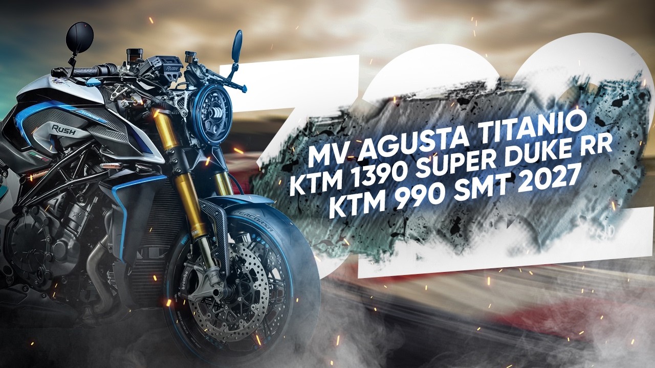 KTM 1390 Super Duke RR Track Vs MV Agusta Rush Titanio, Dua Hypernaked ...
