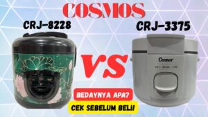 Cosmos CRJ-8228 Vs CRJ-3375, Rahasia Uap Penentu Nasi Pulen yang Tak ...