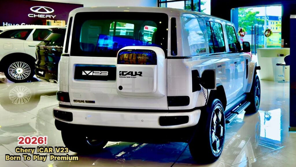 Harga iCar V23 Z iWD 2026 Kini Terungkap, SUV Listrik Boxy Ini Terasa ...