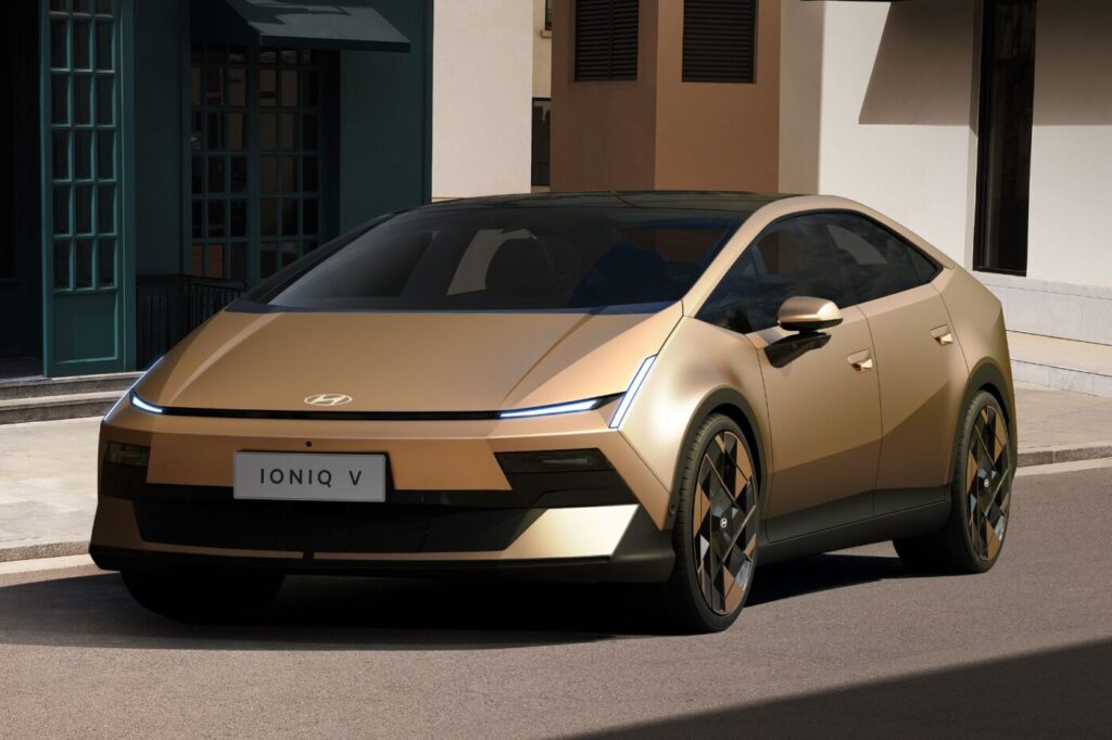Hyundai Ioniq V Tampil Nyentrik di Cina, Desainnya Jauh Beda dari Versi ...