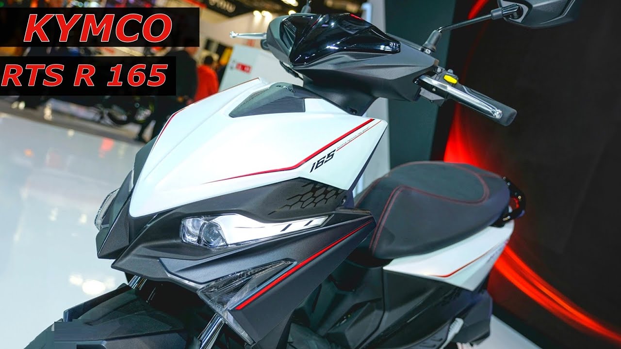 Kymco RTS R 165 2026, Skutik 165cc Agresif Ini Punya Bagasi 30 Liter ...