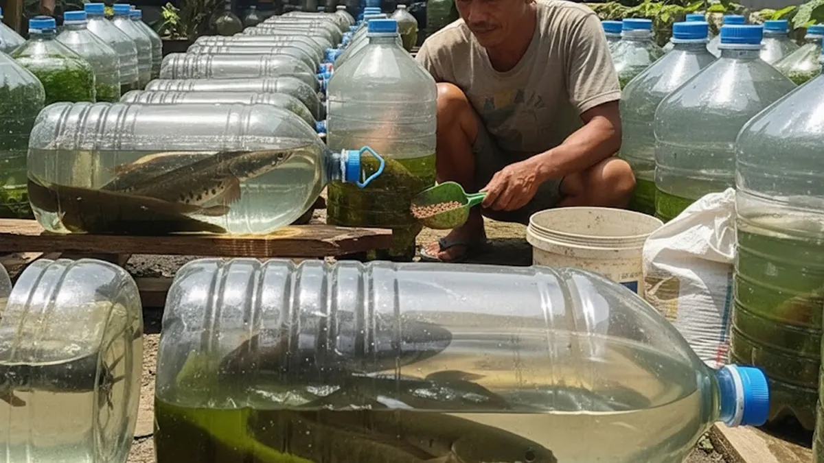 Ikan Gabus di Galon Sering Mati? 5 Trik Sederhana Ini Bikin Tumbuh ...