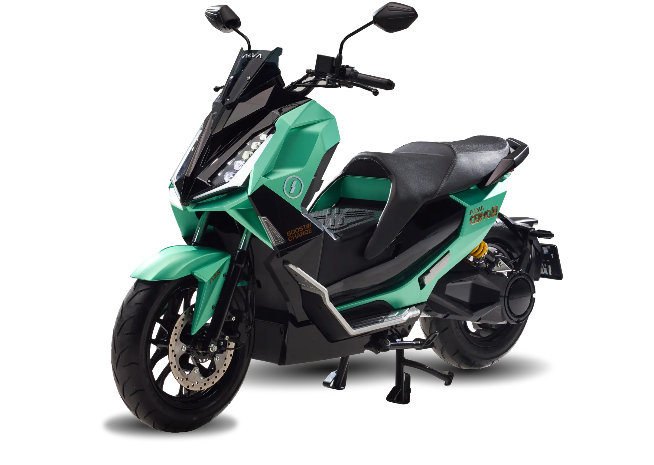 ALVA Cervo Q Tampil Makin Serius, ABS Dual Channel dan Fast Charging ...
