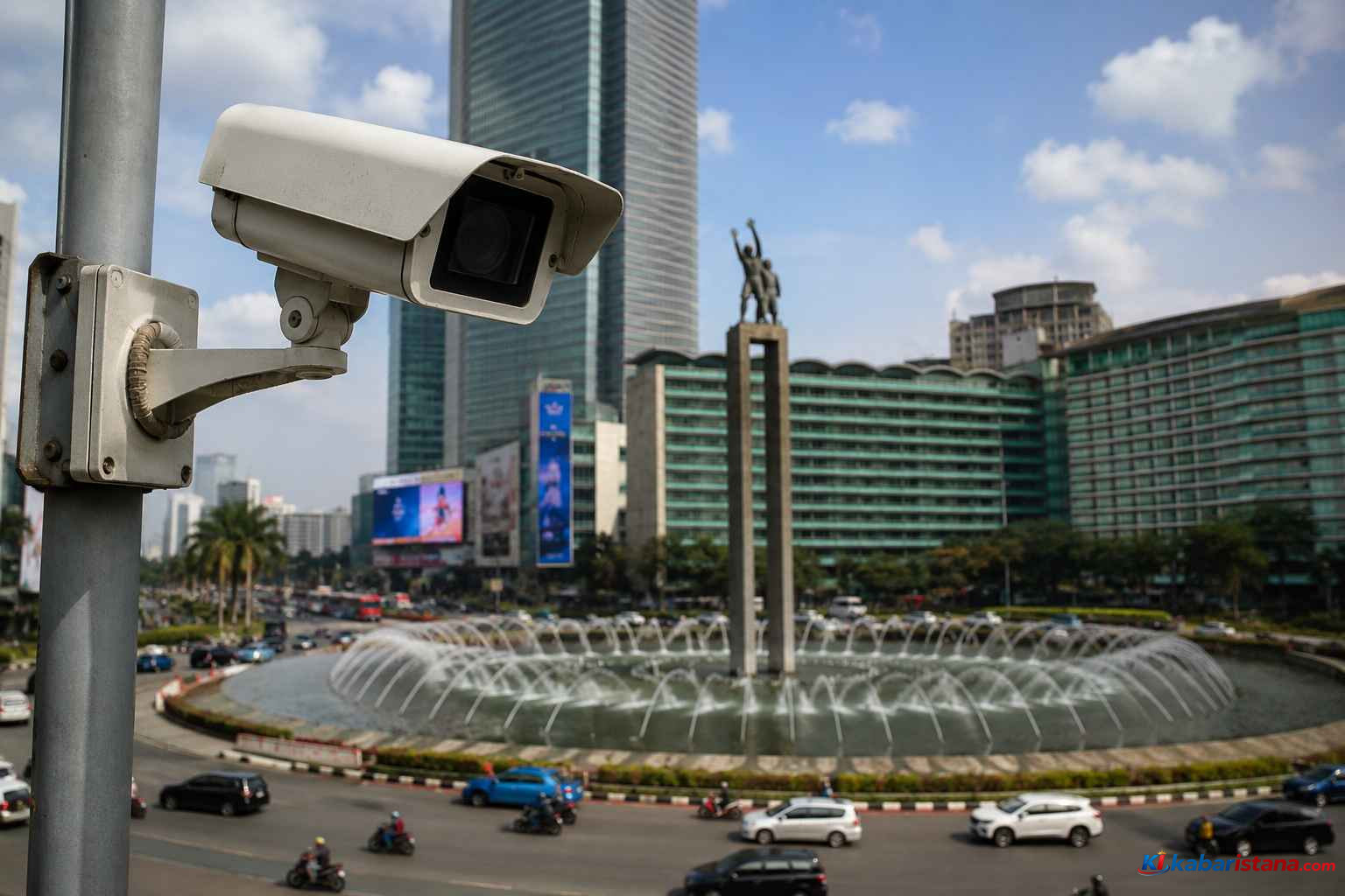 CCTV Demo Hari Ini, Pantau Real Time DPR RI Dan Bundaran HI Sebelum ...