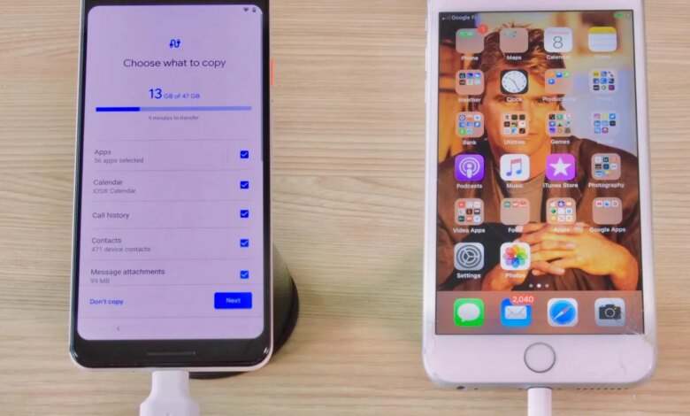 Google Pangkas Drama Pindah dari iPhone ke Android, Transfer Data Kini ...