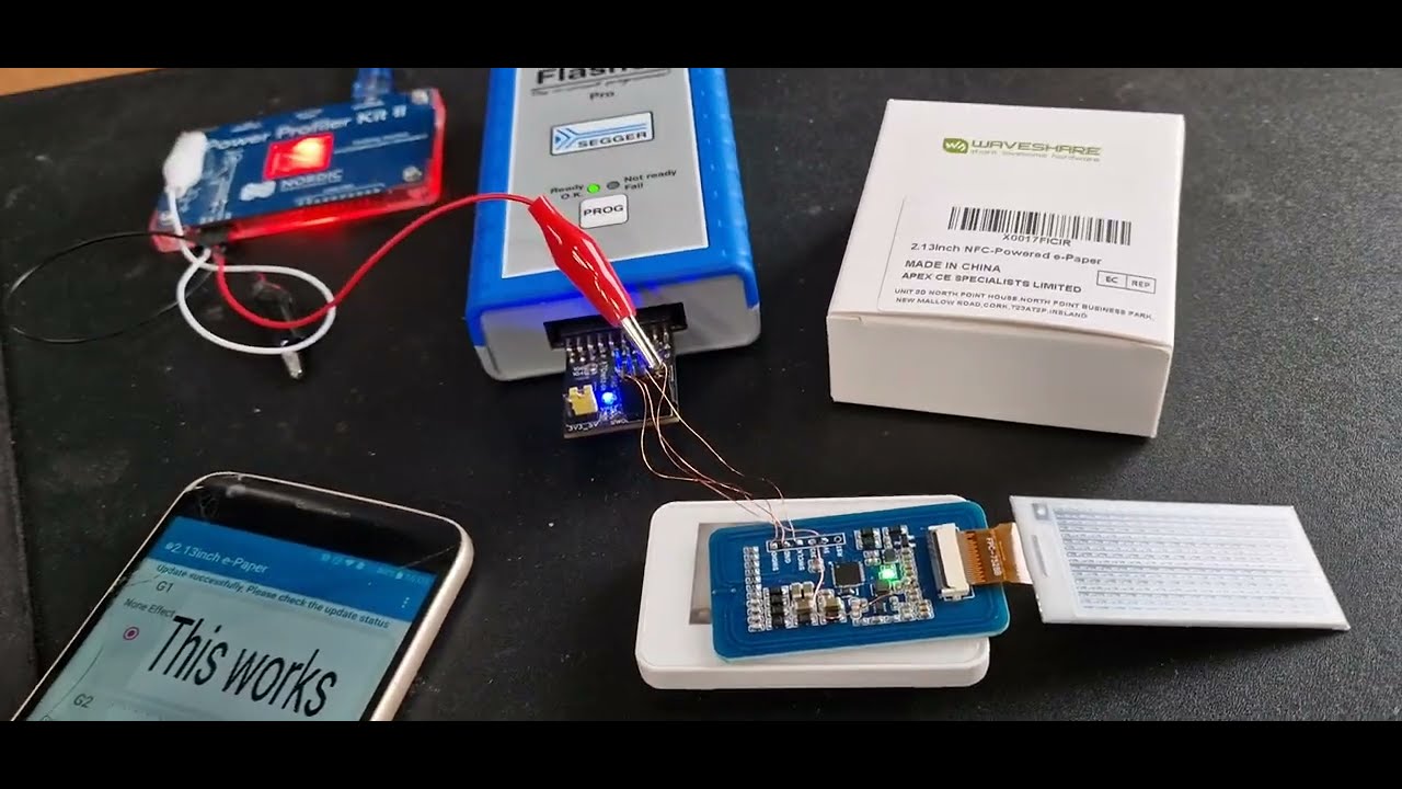 Layar E-Paper NFC Tanpa Baterai, Cukup Ditempel ke Ponsel untuk Menyala ...