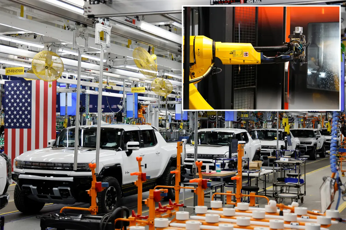Usai PHK 1.000 Buruh, GM Pasang 50 Robot dan Picu Ketakutan Baru di Pabrik