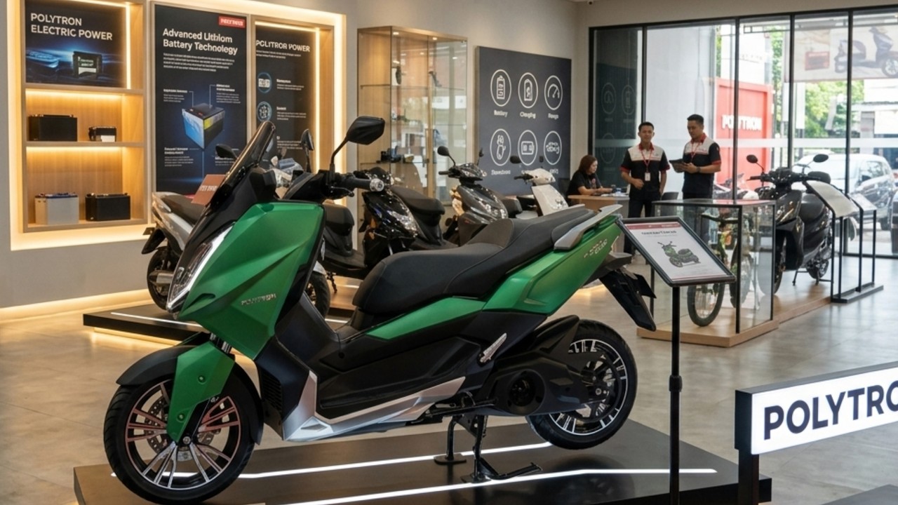 Polytron Fox 500 Menantang Stigma Motor Listrik, Tampil Premium dan ...